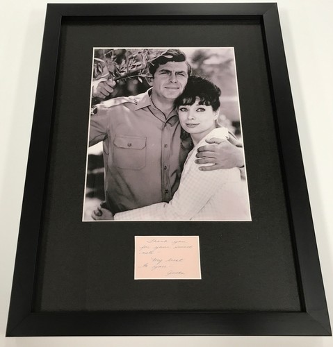 ANDY GRIFFITH SHOW Aneta Corsaut Helen Crump Custom Framed Autograph ...