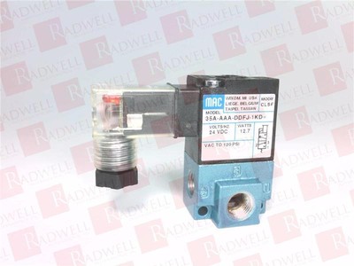 MAC VALVES INC 35A-AAA-DDFJ-1KD / 35AAAADDFJ1KD (NEW IN BOX) | eBay