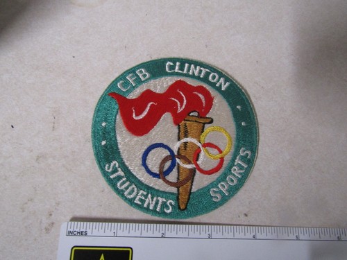 MILITARY PATCH OLDER CANADA CFB CLINTON STUDENTS SPORTS | eBay
