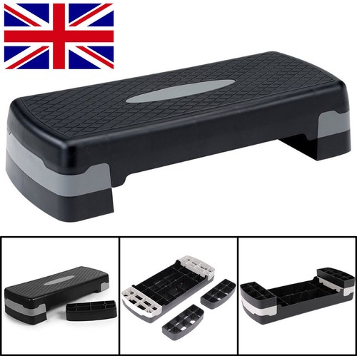 Adjustable Aerobic Step Exercise Stepper Cardio Yoga Pilates Training ...