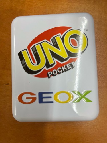 Uno Pocket Geox Jeu de cartes Mattel - 7 ans + - 2-5 joueurs. | eBay