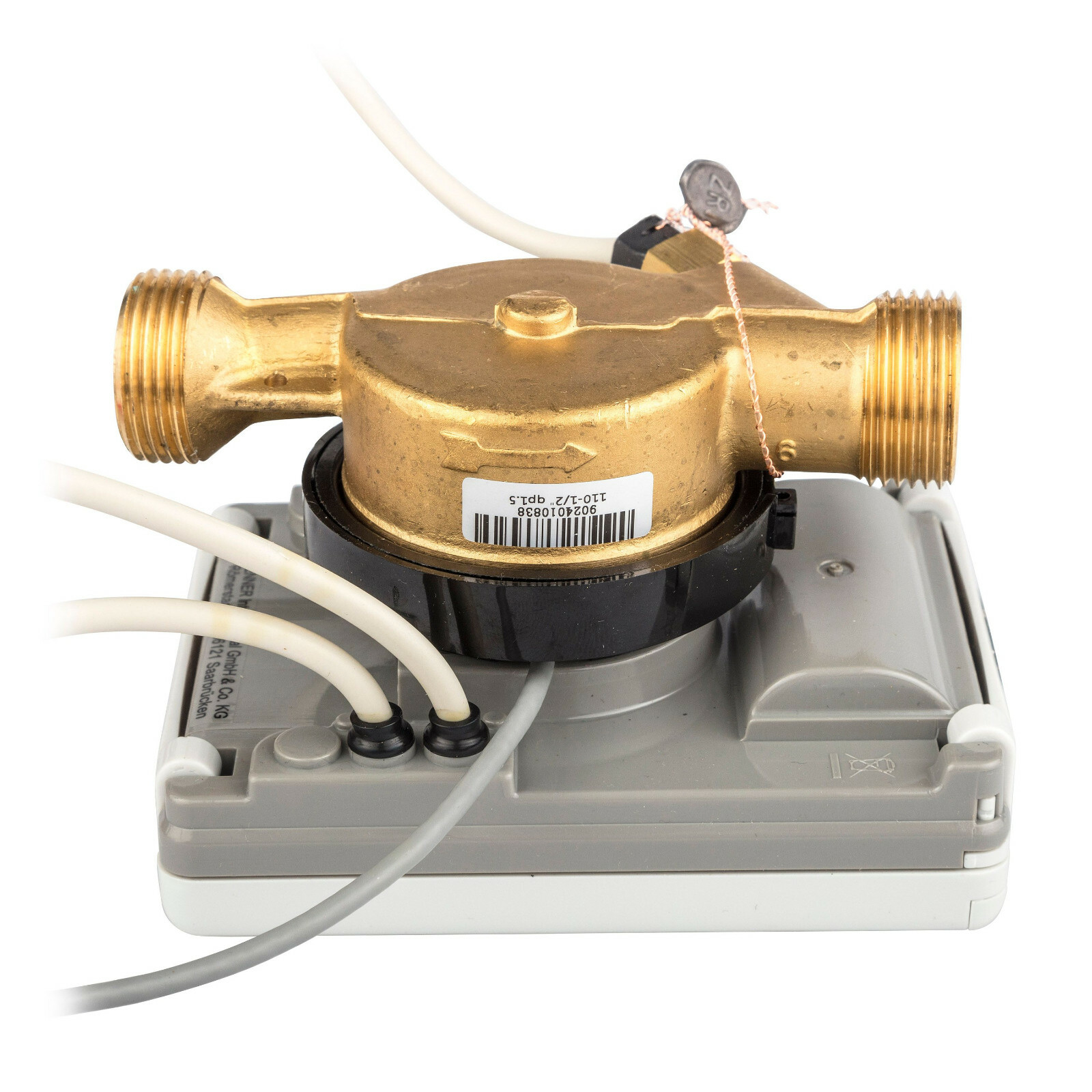 Zenner Wärmezähler Zelsius C5 ISF geeicht 2024 mit Einbaustrecke BL110 ...