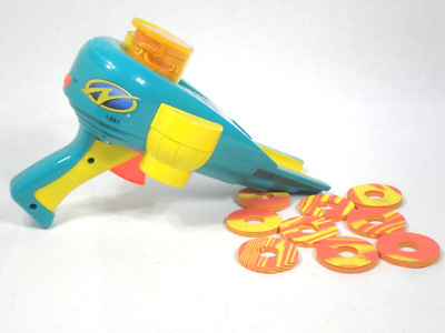 Nerf Motorized Disk Launcher Larami Vintage-Complete - RARE! WORKS! | eBay