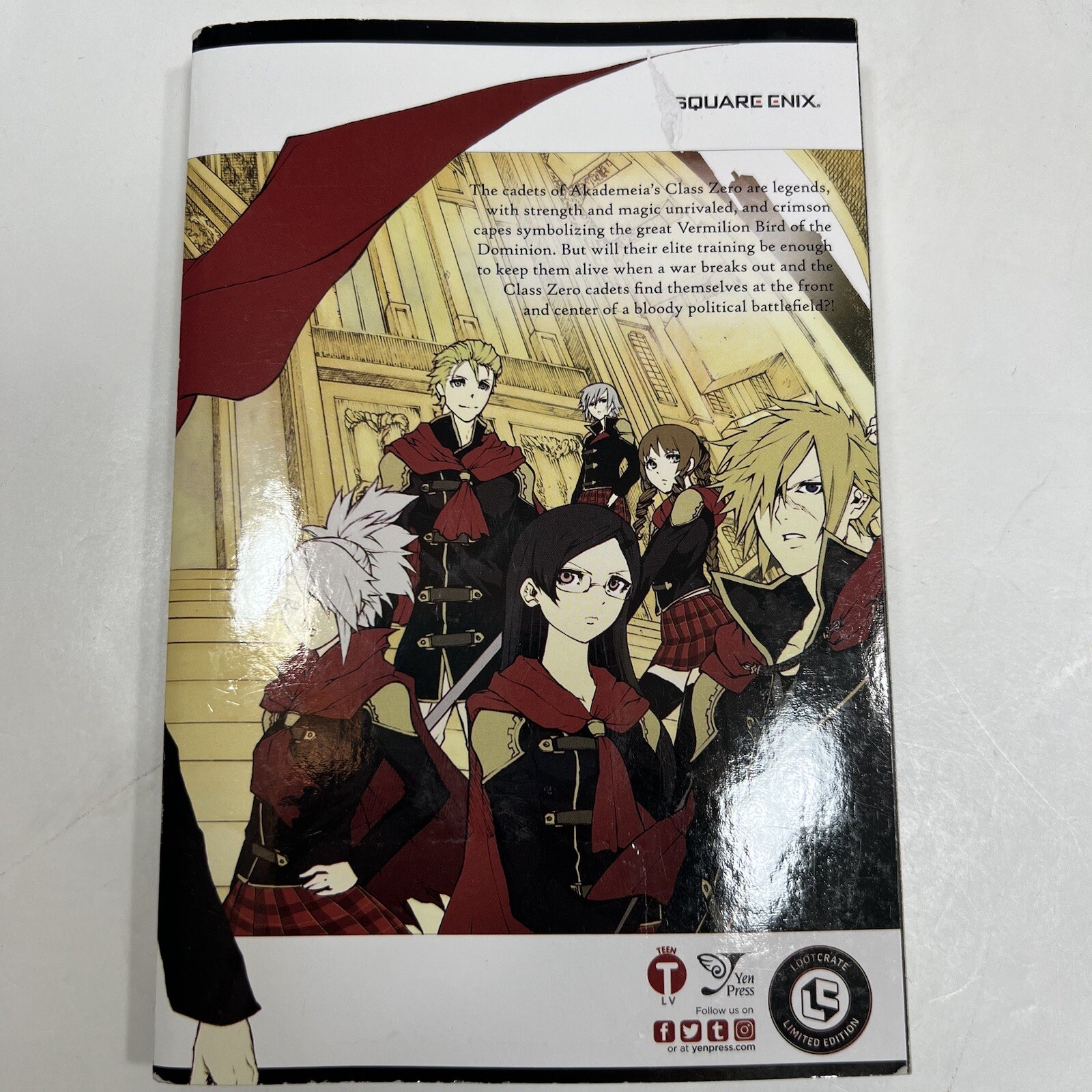 Final Fantasy Type-0 Takatoshi Shiozawa Manga First Edition English ...