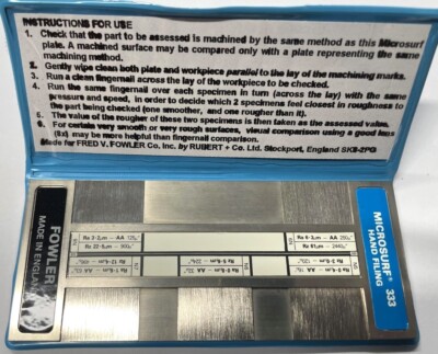 Inspection Gauges - Surface Roughness Scale