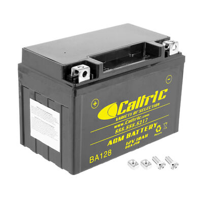 Caltric T2501823 AGM Battery for Triumph 12V 10Ah CCA 210 / YTZ14S | eBay