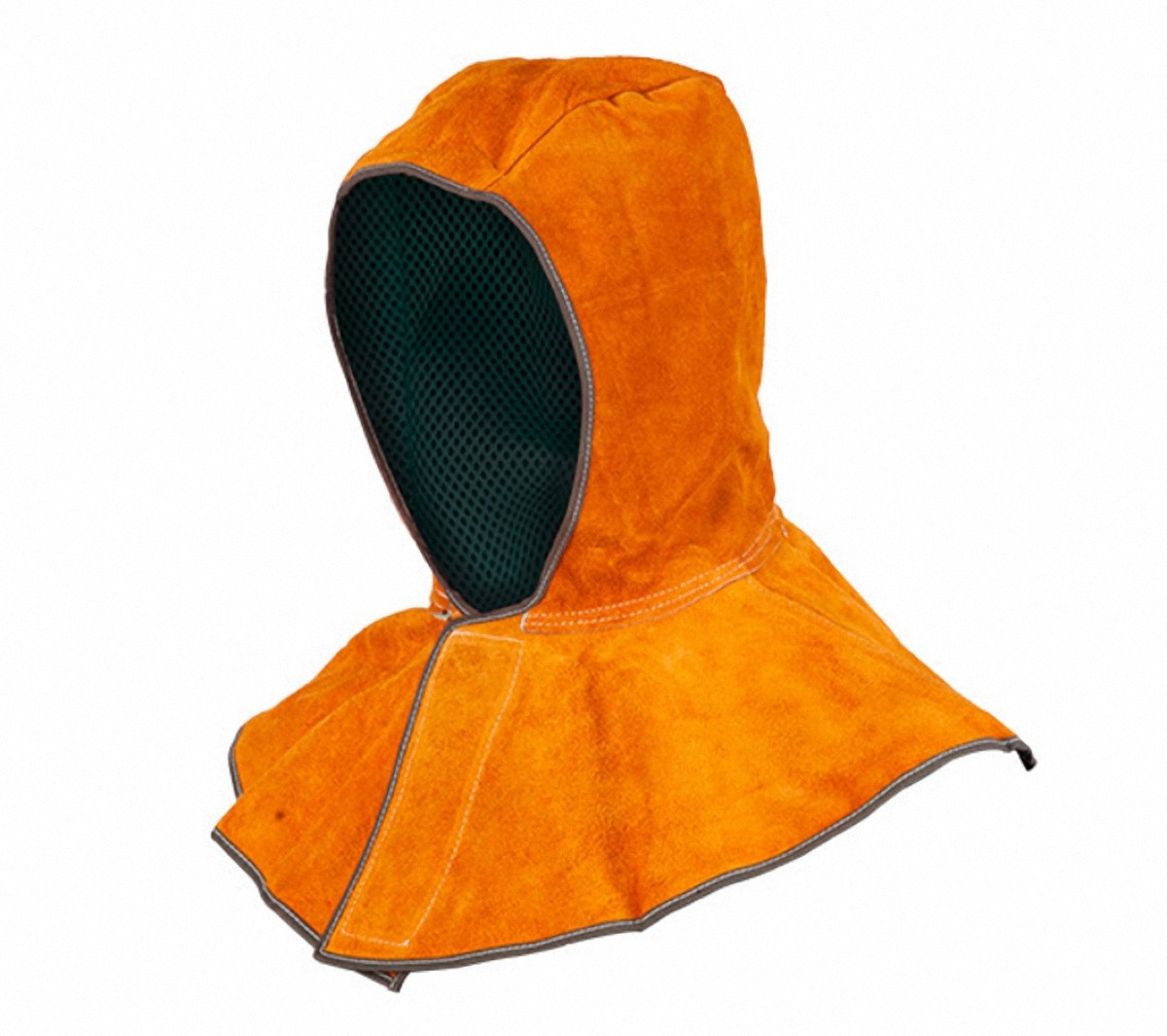 Universal Leather Shawl Cap Cape Hat Dust Cover Welding Protective ...