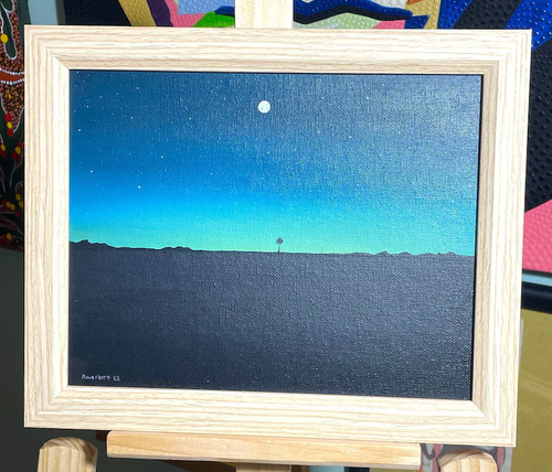 DOUG FRITH (1962 - ) "Enter The Day" Original Acrylic On Canvas ...