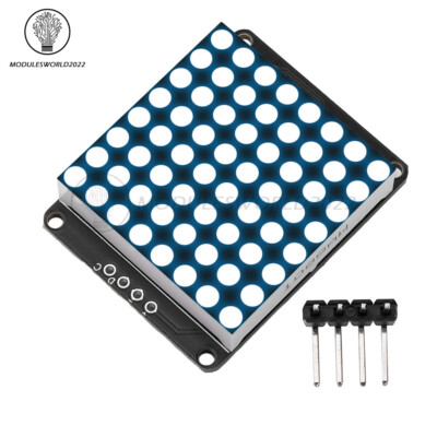 HT16K33 I2C LED Display Module 8*8 Dot Matrix Module Red Green White ...