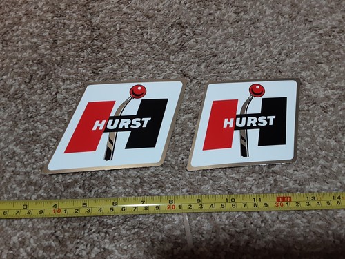 Lot of 2 Vintage Hurst Shifter Racing Decals Stickers NHRA Hot Rod ...