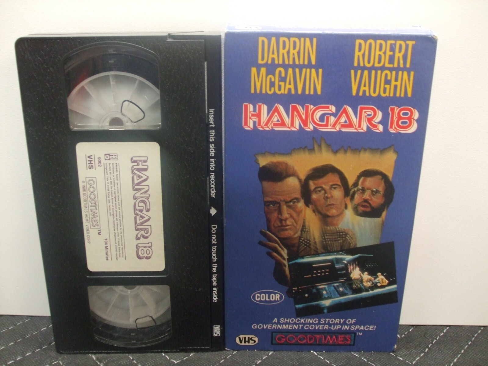 Hangar 18 vhs Goodtimes Home Video 1986 NICE!!! | eBay