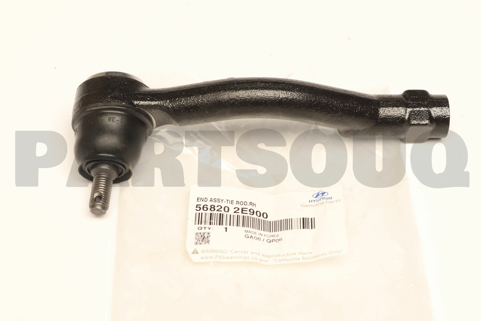 568202E900 Genuine Hyundai / KIA END ASSY-TIE ROD RH | eBay