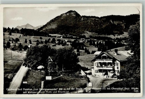 39958594 - 8980 Oberstdorf Gasthaus Pension zur Gebirgsaussicht 1937 ...