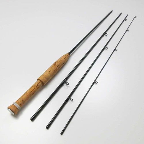 ARCHISTRIAL Fly Rod HGF7735 4 pieces Black Fly Fishing | eBay