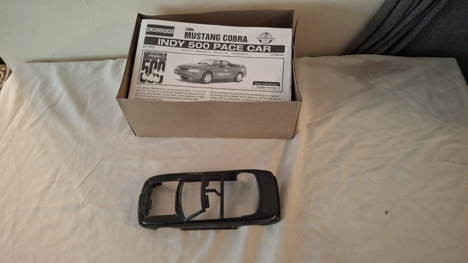Lot Of 4 Model Car Kits. All Started. Moebius, AMT, hasegawa, Monogram ...