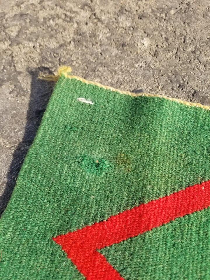 Vintage Navajo Handwoven Beautiful Native American Rug Carpet 55x51 cm ...