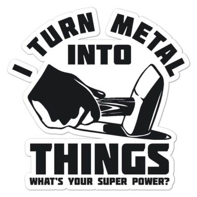 Blacksmith Superpower, Vinyl Decal Sticker, Indoor Outdoor, 3 Sizes ...