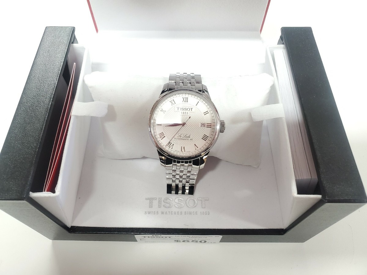 Tissot Le Locle Powermatic 80 T006407B Date Automatic Watch Tissot Le Locle Powermatic 80 T006407B Date Automatic Watch