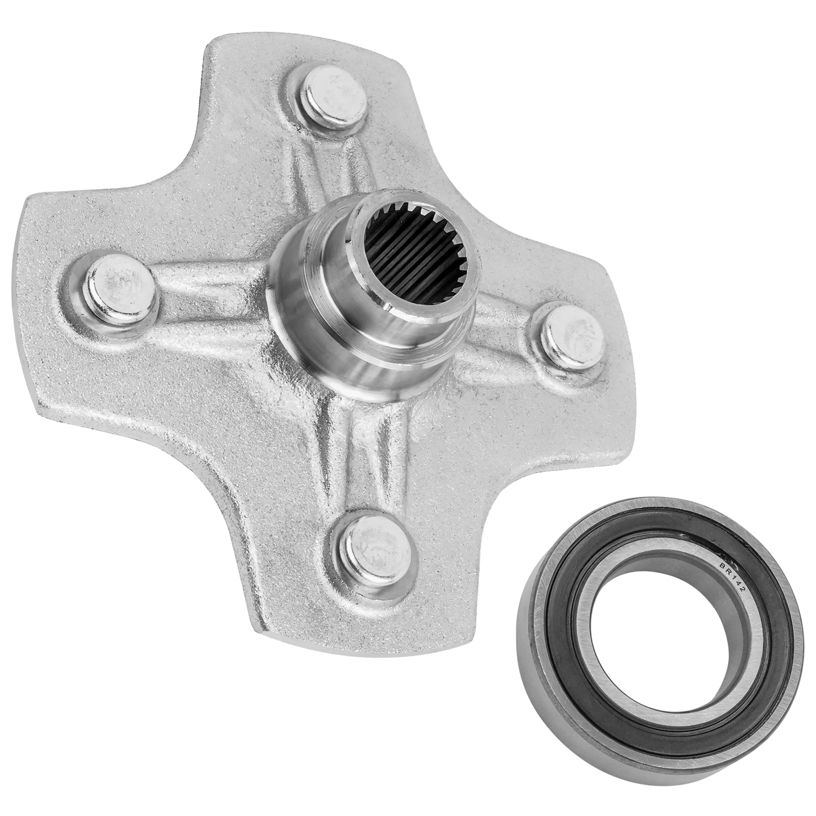 Rear Left Wheel Axle Hub For Honda RANCHER 400 TRX400FGA 4X4 AT 2004 ...