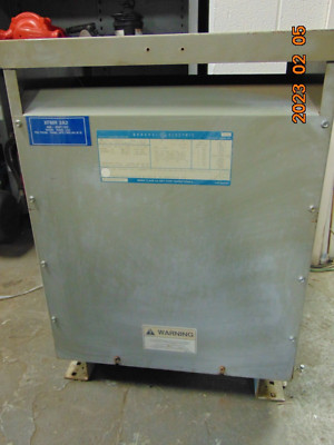 GE 30KVA TRANSFORMER 9T23B3872 3PH PRI : 480 TO SEC : 208/120V 30 KVA ...