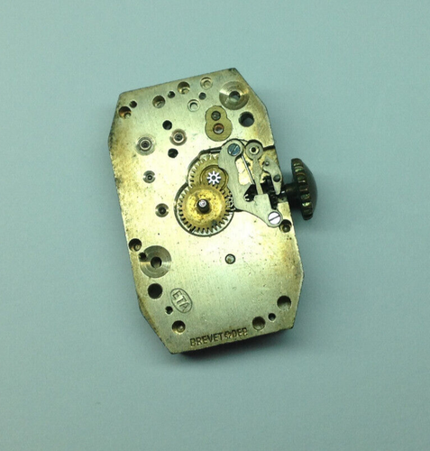 Vintage ETA Mechanical Tank Watch Movement - WORKING | eBay