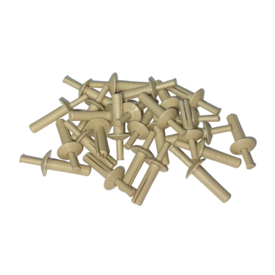 Plastic Rivet, 1", Almond, 25/pk For Camper Motorhome RV Mobile Homes ...