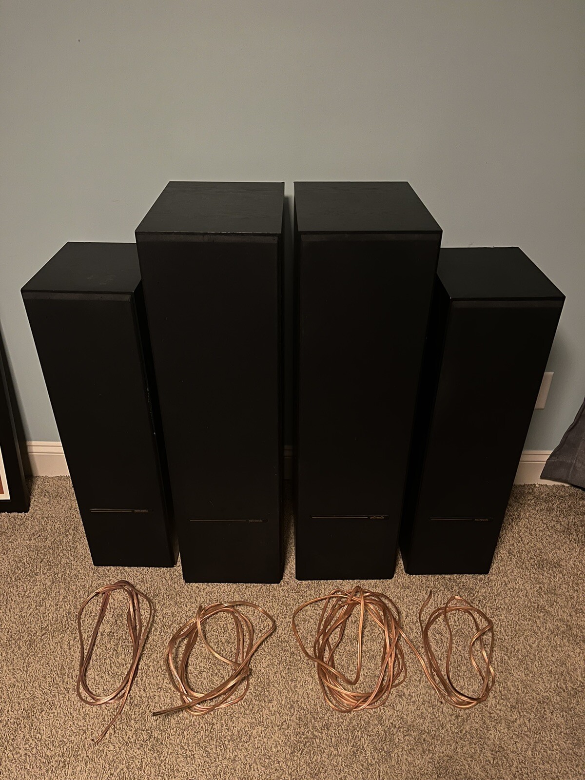 Vintage Polk Audio RTA Series Surround Sound Speakers | eBay