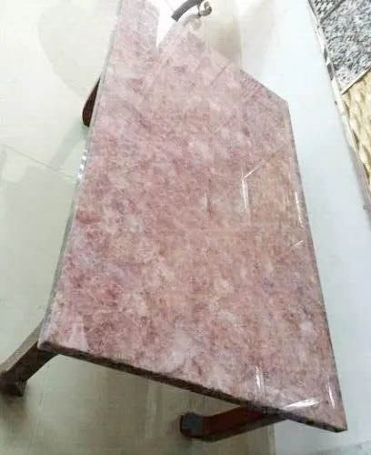 24"x36" Custom Rose Quartz Dining Table Kitchen Slab Farmhouse ...