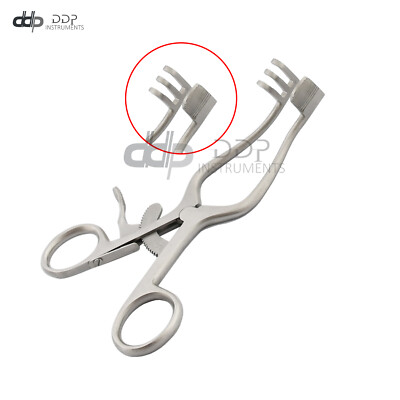 Perkins Endaural Retractor 5.25" Left Side 3 Teeth Blunt Stainless ...