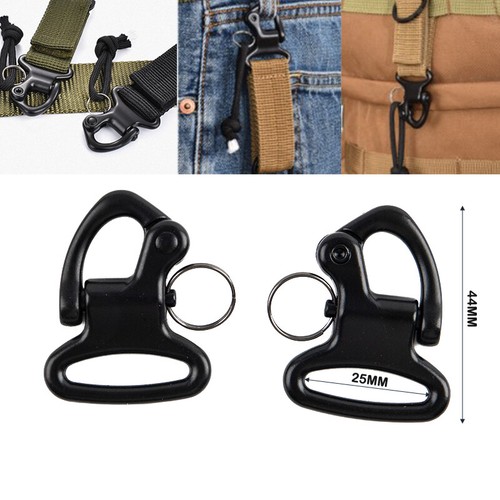 Outdoor EDC Backpack Strap Clasp Carabiner Camp Bottle Hanger Tactical ...