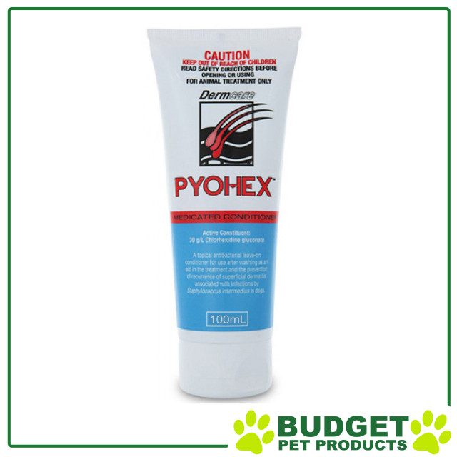 Dermcare Pyohex Medicated Dogs Treatment Conditioner 100ml for sale ...