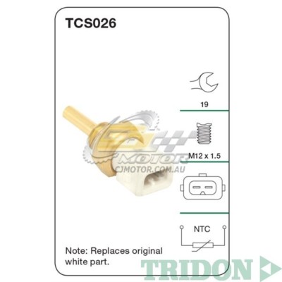 TRIDON COOLANT SENSOR FOR BMW 733i 02/78-04/83 3.2L(M30B32) Petrol ...