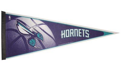 Charlotte Hornets NBA Pennant Baner Flag | eBay