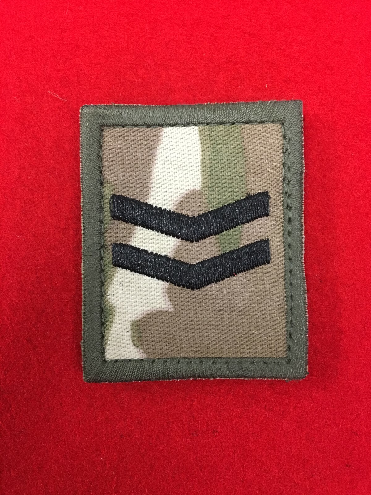 Black MTP UBACS Combat Rank Patch Multicam UBAC`S Rank Badge Sergeant ...