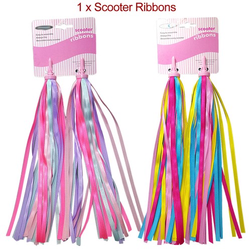 Decorative Ribbons Gift Decor Scooter Bike Handlebar Tassels Sparkly ...