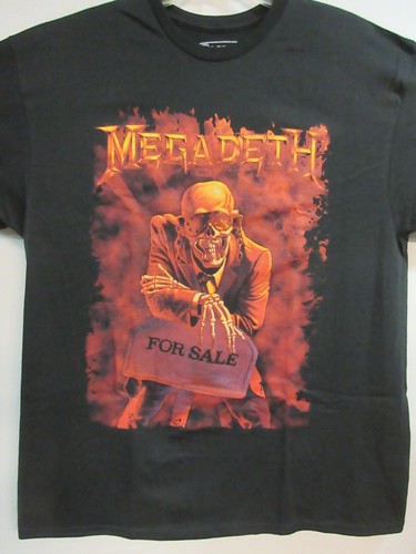 MEGADETH OFFICIAL MERCH PEACE SELLS 2021 BAND CONCERT MUSIC T-SHIRT ...