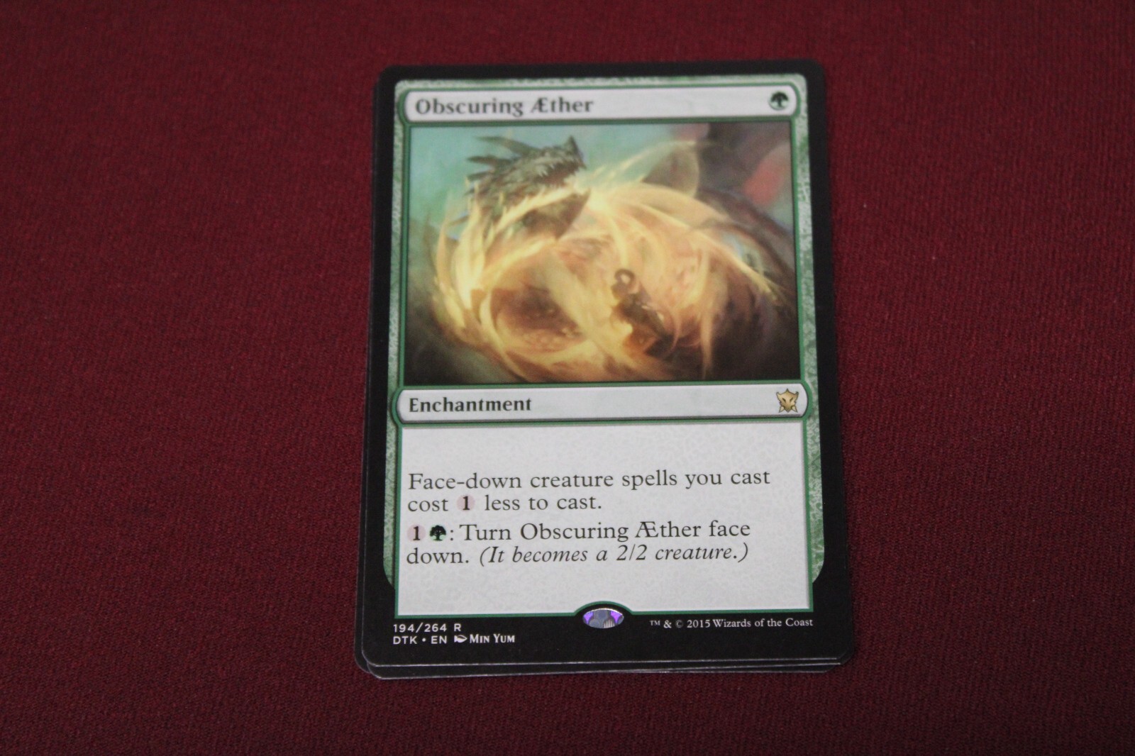 Obscuring Aether x3 Dragons of Tarkir NM Never Played MTG | eBay