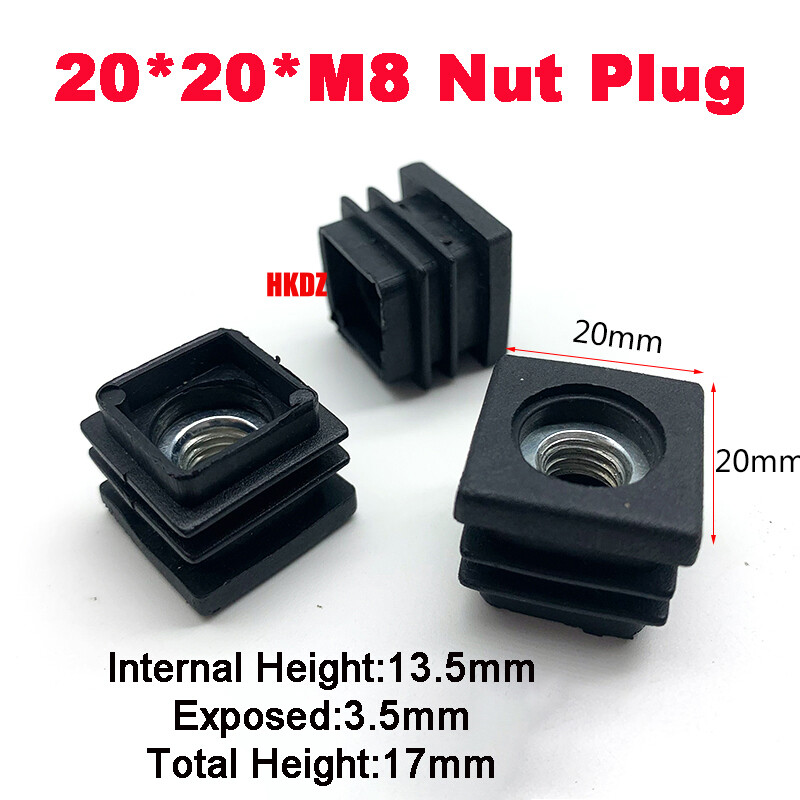 Square Height Adjustable Table Foot Furniture Leveling Machine Feet/Nut ...