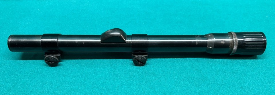 Weaver V22 Rifle Scope, 3x-6x Variable Power, w/ Detachable rings bases ...