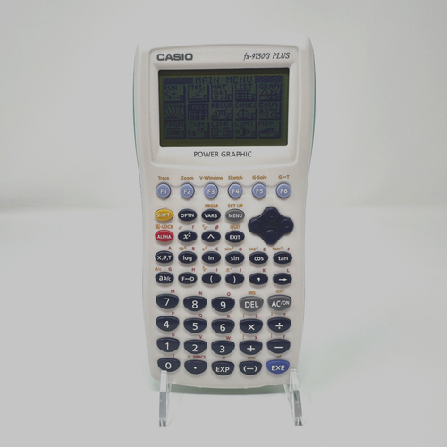 Casio fx-9750G PLUS Power Graphic Graphing Calculator Tested Working ...