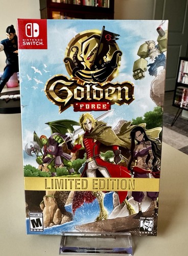 Golden Force Limited Edition for Nintendo Switch News/Sealed 918 Of ...