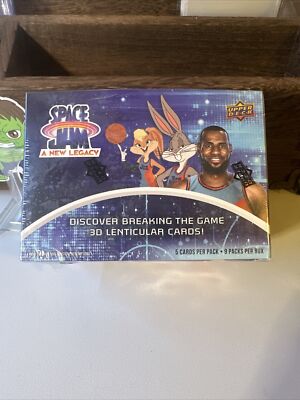 2021 Upper Deck Space Jam 2 : A New Legacy Basketball MEGA BOX 9 Packs ...