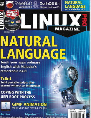 LINUX PRO MAGAZINE ISSUE 148 MARCH 2013 W/ FREE DVD. | eBay