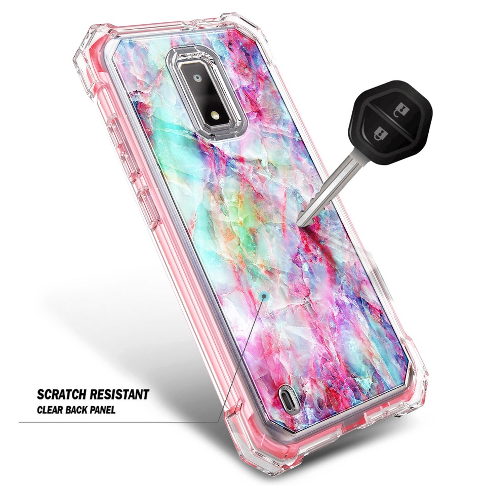 For BLU View 4 (B135DL) Phone Case Full Body Shockproof Cover w ...