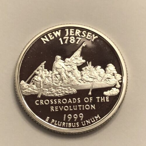 1999 D - New Jersey State Quarter - AN UNTOUCHED COIN | eBay