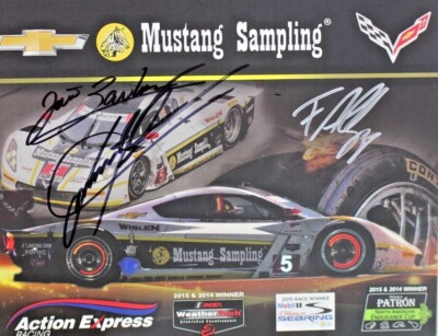 Corvette Prototype #5 Mustang Sampling 2014- 2015 Signed Post Card ...