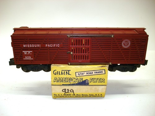 942 American Flyer Seaboard Silver Meteor Boxcar in Original Box [Lot ...