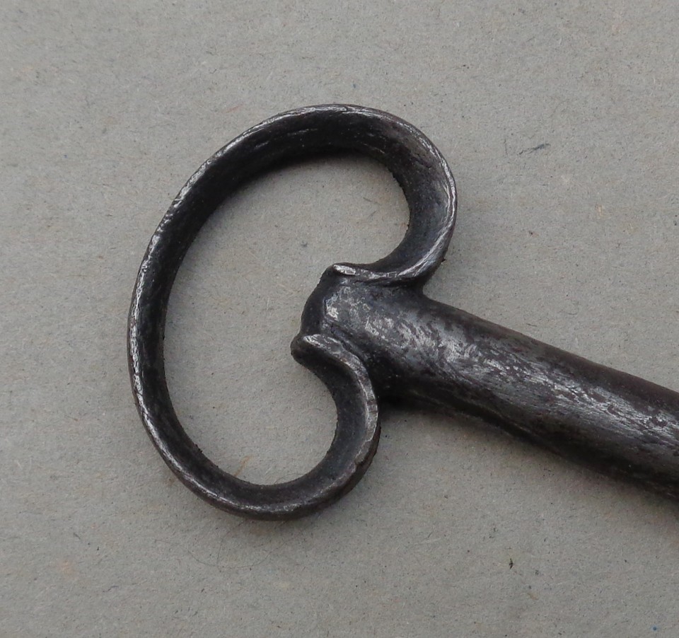 Very Nice Antique Hand Forged Skeleton Key 1700s Detecting Find | eBay