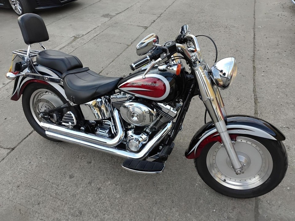 2006 06 HARLEY-DAVIDSON FAT BOY FLSTFI FATBOY FUEL INJECTED LOW MILES ...