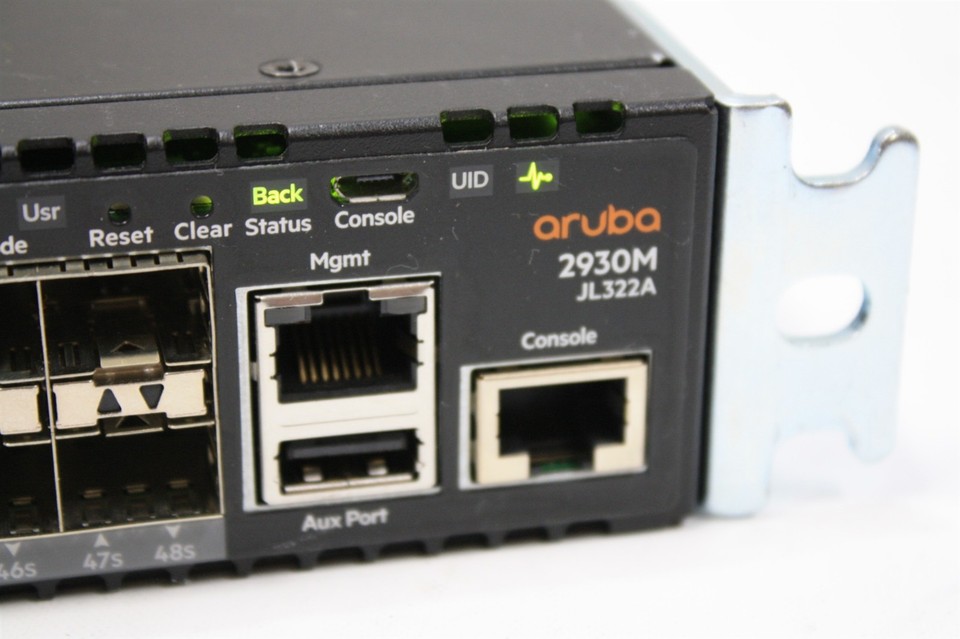 Aruba 2930M JL322A 48G PoE+1 10Gbe SFP+ Slot Switch Managed Layer 3 ...